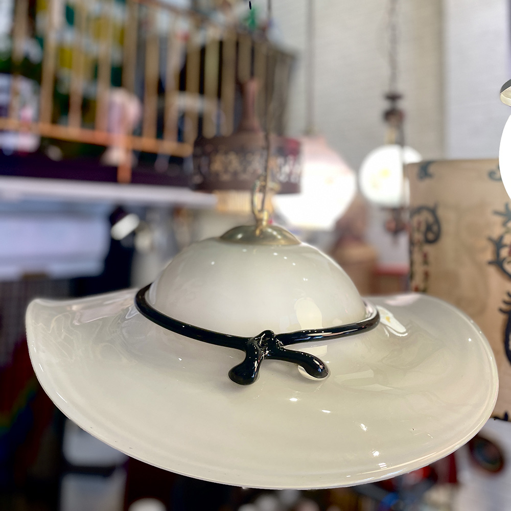 LADY'S HAT MURANO CEILING LAMP - Ntemonte